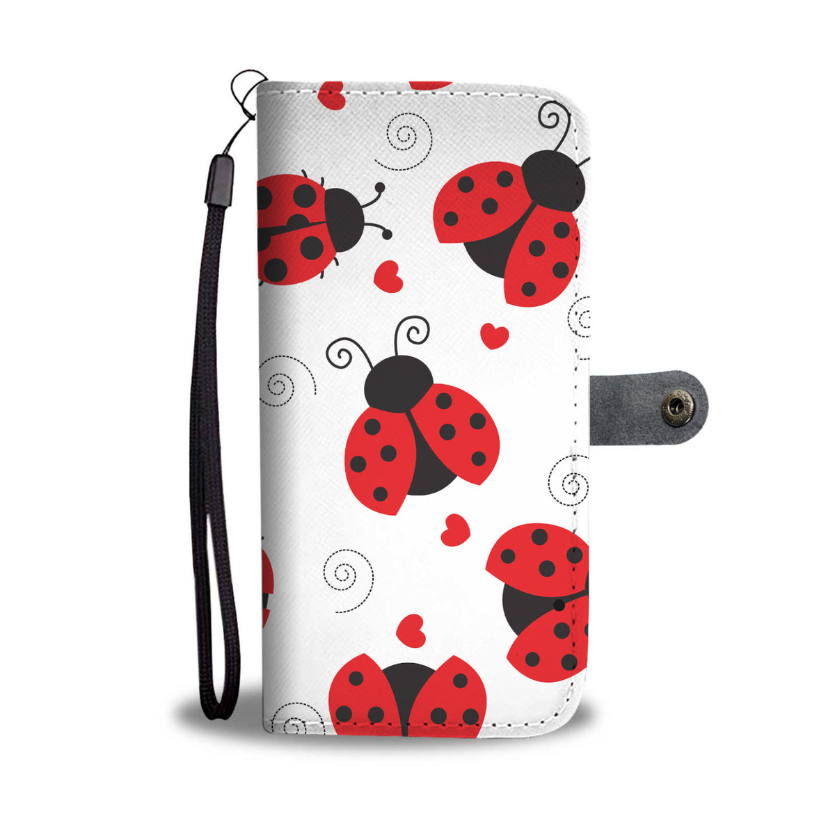 Ladybug Phone Wallet Case – Freedom Look