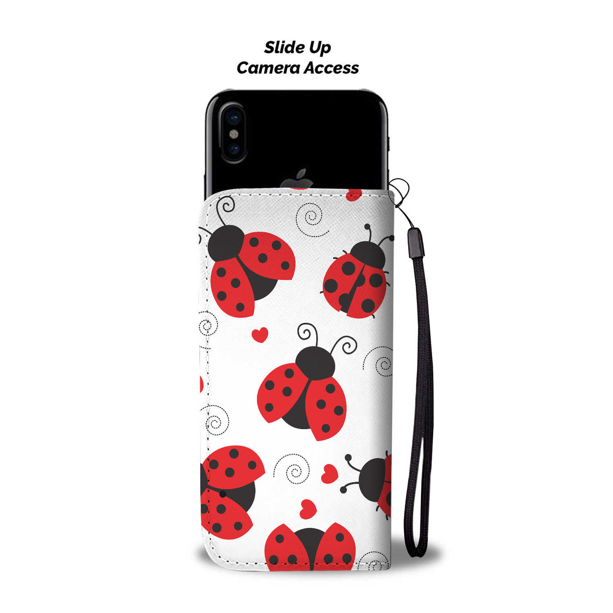 Ladybug Phone Wallet Case – Freedom Look