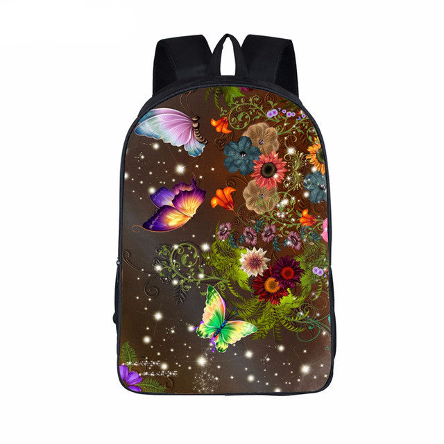 Beautiful Butterfly Flower Backpack Designs – Freedom Look